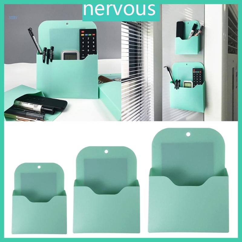 NERV Magnetic Wall File Holder Cup Versatile Storage Box for Letters ...