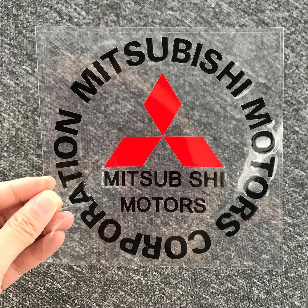 Mitsubishi Complete Set of Stickers with Reflective RALLIART Logo. Car ...