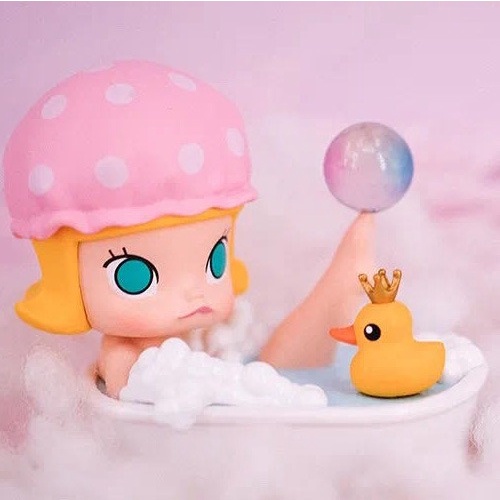POP MART One Day of Molly Series Action Figure Toys Cartoon Model Cute ...
