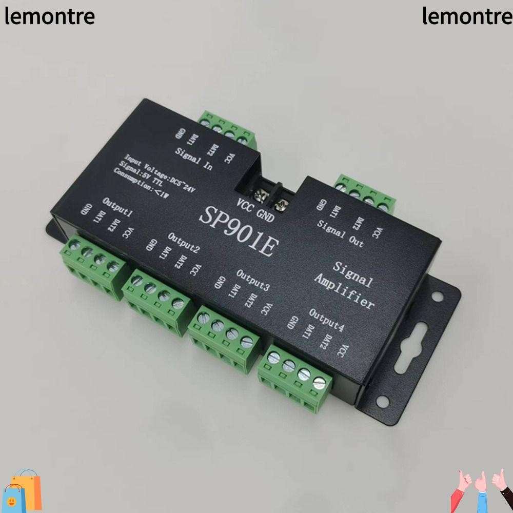 LEMONTRE Light Strip Repeater, Individually LED Pixel Strip SP901E ...