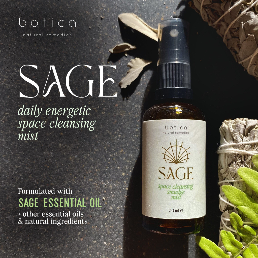 botica – SAGE room spray (space cleansing, purify, smudging, meditation ...