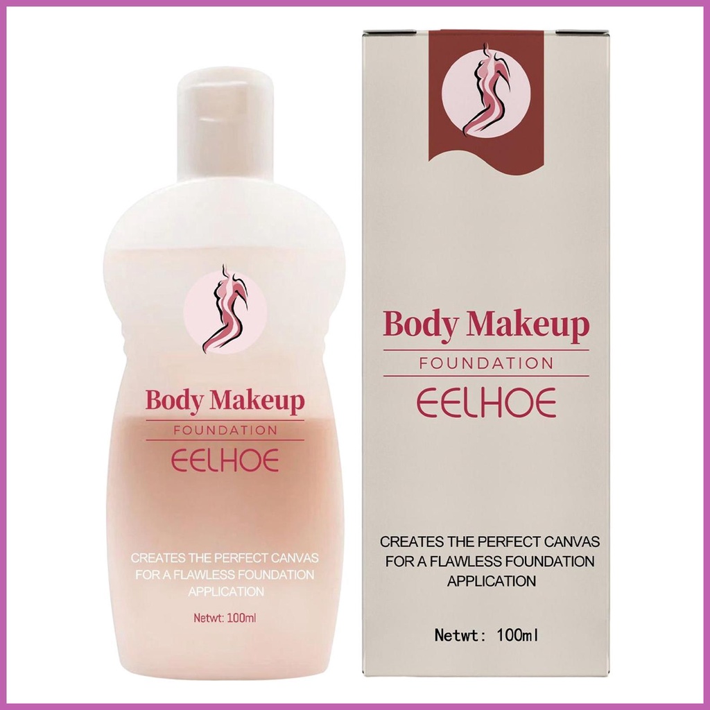 Leg Makeup 100ml Full Coverage Foundation Body Concealer Makeup ...