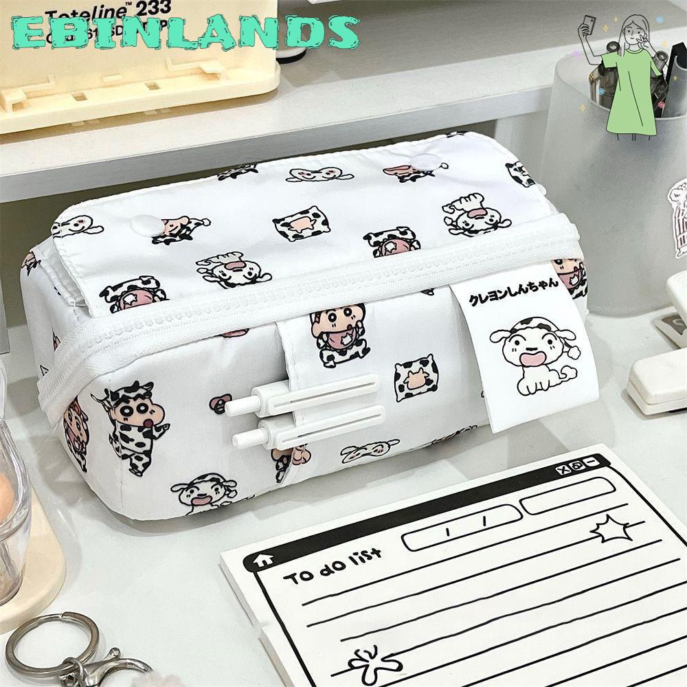 EBINLANDS Pen Bag, Pochacco/Cinnamoroll Large Capacity Pencil , Kawaii ...