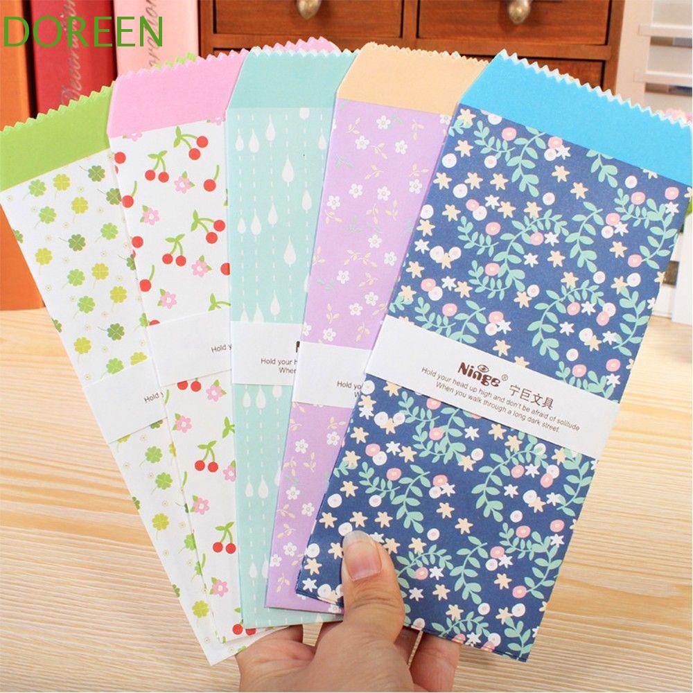 DOREEN 20Pcs/4Pack Many Style Envelope Useful Brand New Office Supply ...