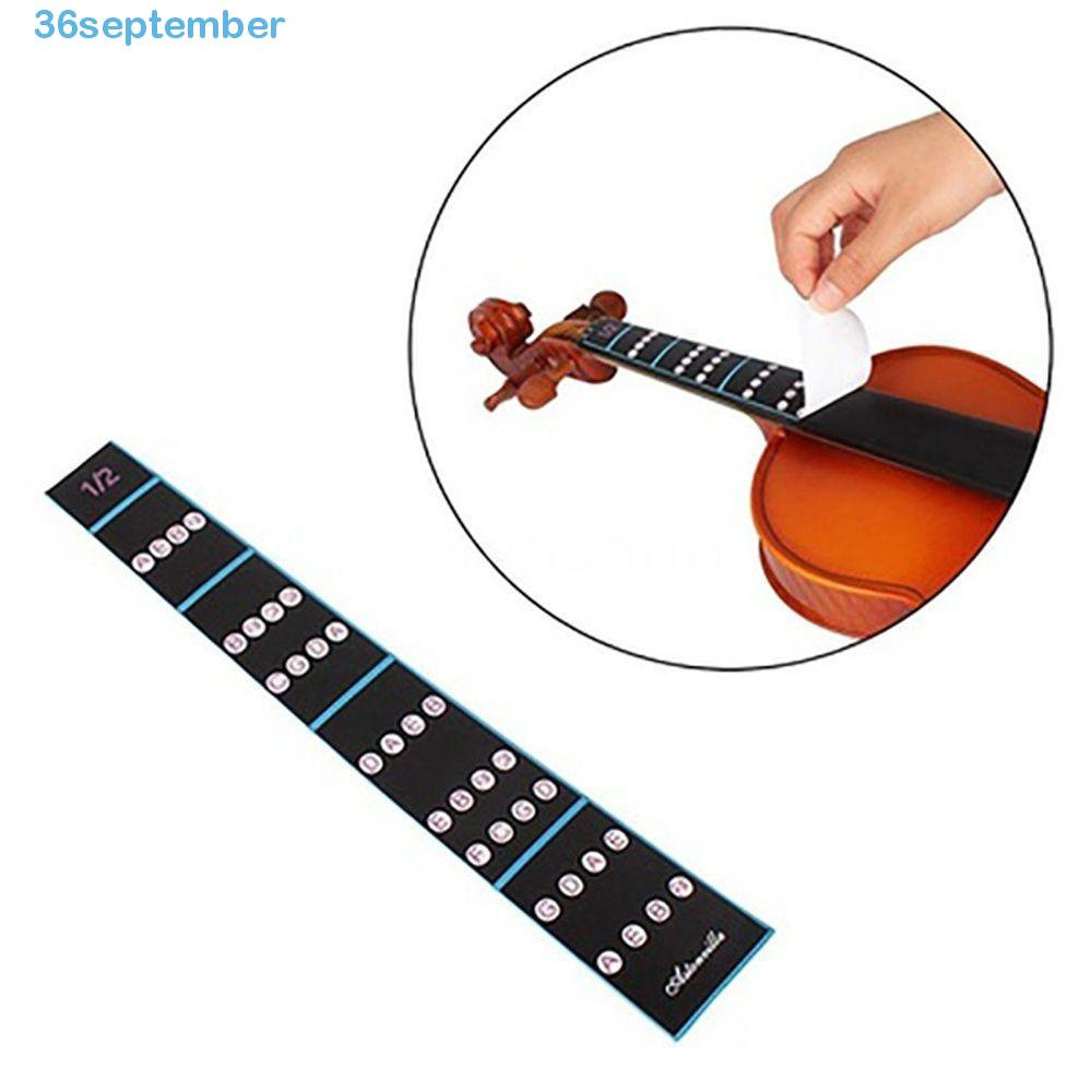 September Violin Sticker 4 4 1 8 Fretboard Marker Practice Intonation