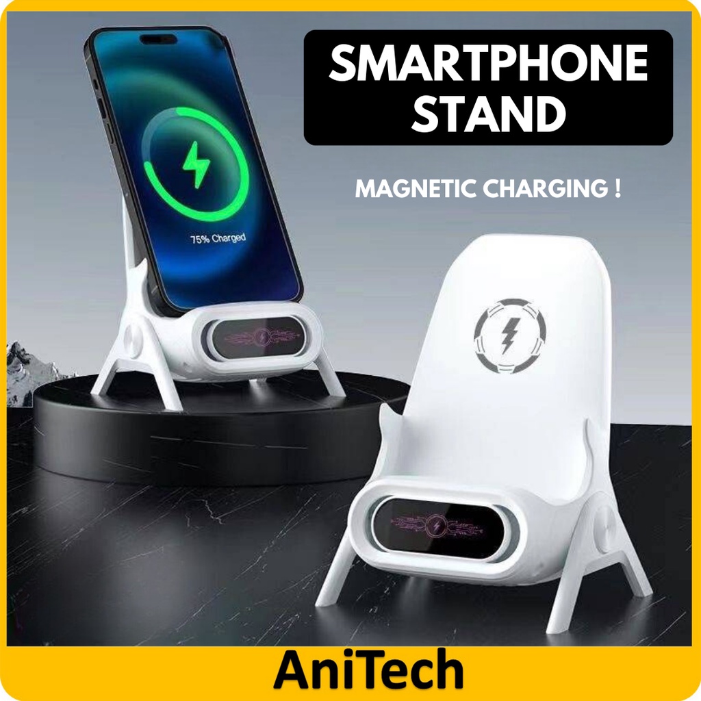 Fast Wireless Charger 15W Desk Wireless Charging Stand Compatible with ...