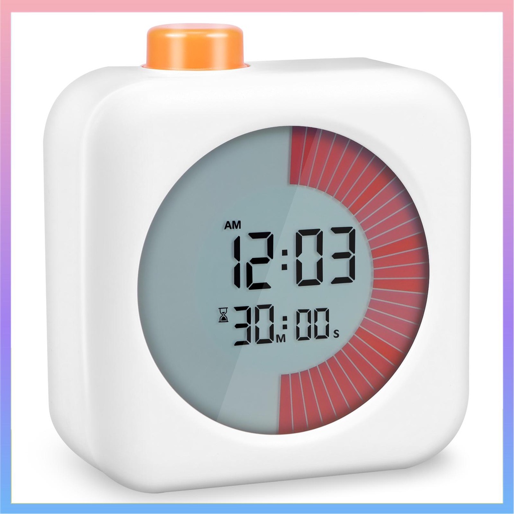 Digital Visual Timer for Kids Adults 60-Minute Visual Countdown Timer ...