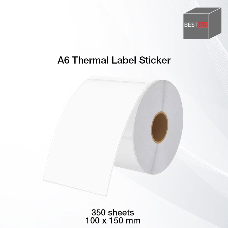Bestink A6 Size 100*150mm Thermal Label Sticker / Air Waybill Label ...