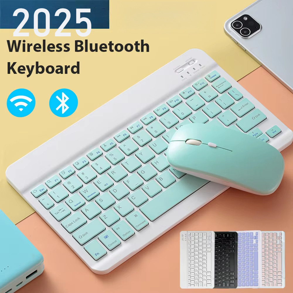 Wireless Keyboard For IOS Android Windows for iPad Keyboard Air Mini Pro Bluetooth Keyboard ...