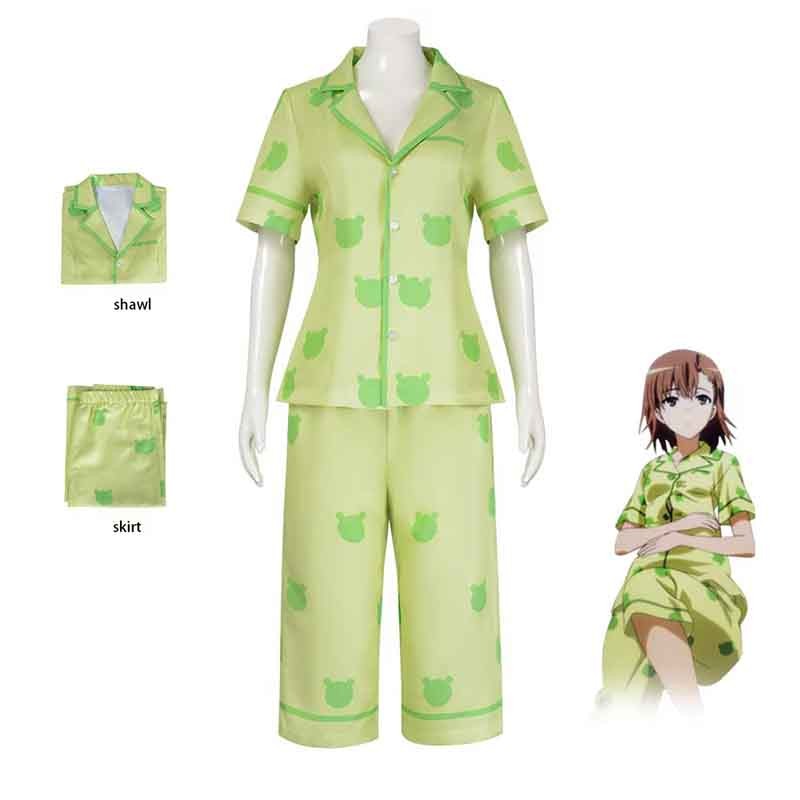 Misaka Mikoto Toaru Kagaku No A Certain Scientific Railgun Green Frog ...