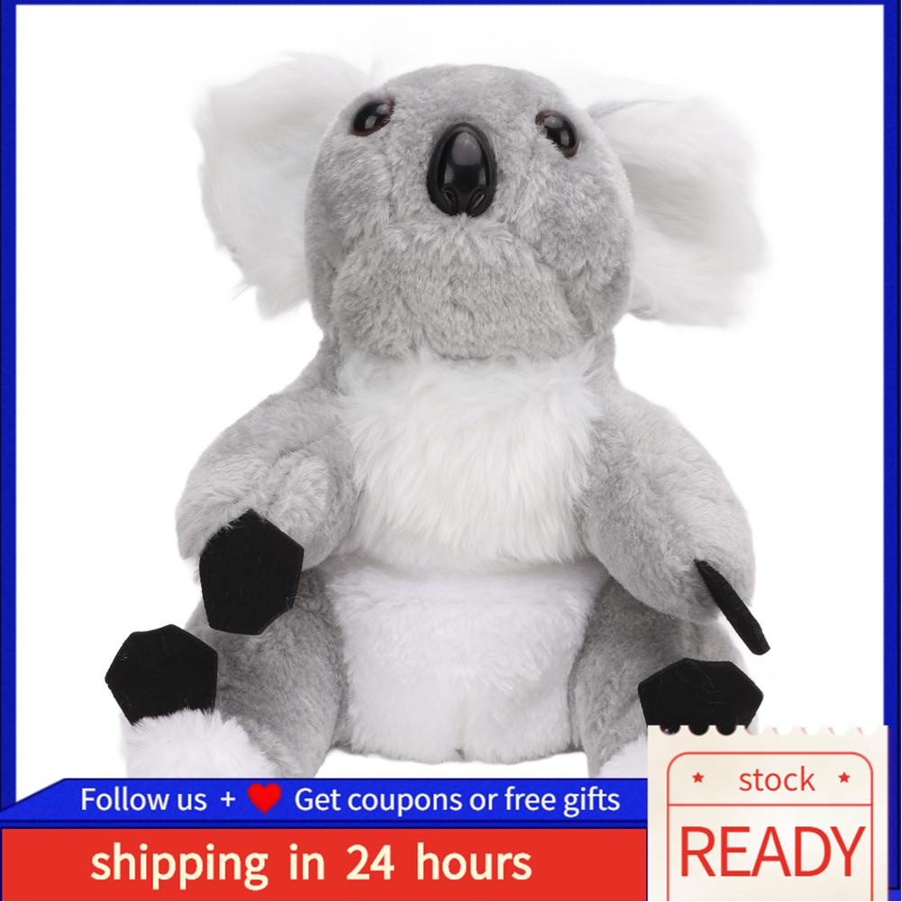 Newlanrode Cartoon Club Cover Portable Cute Soft Hairy Animal Koala ...