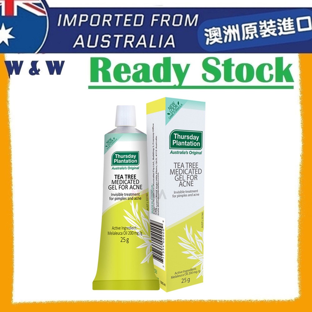 [EXP 02/2028] Thursday Plantation Tea Tree Medicated Gel For Acne ( 25g ...