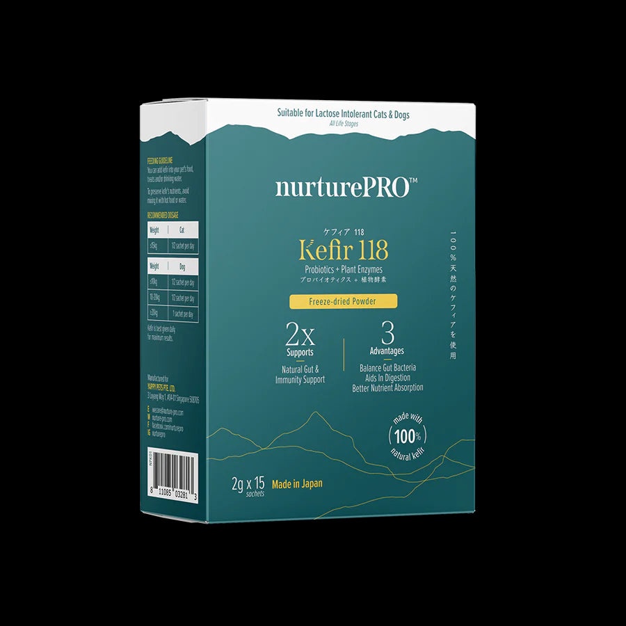 Nurture Pro Kefir 118 Probiotics + Plant Enxymes Freeze-Dried Powder ...