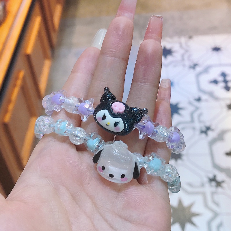 Cinnamoroll Kuromi My Melody Pochacco Sanrio Cartoon Cute Crystal ...