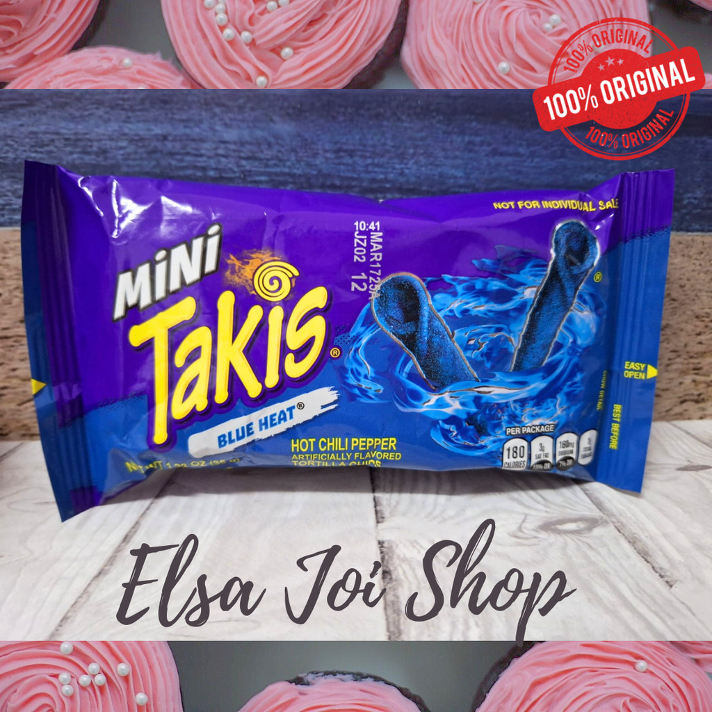 Mini Takis Blue Heat Hot Chili Pepper - 35 Gr | Shopee Singapore