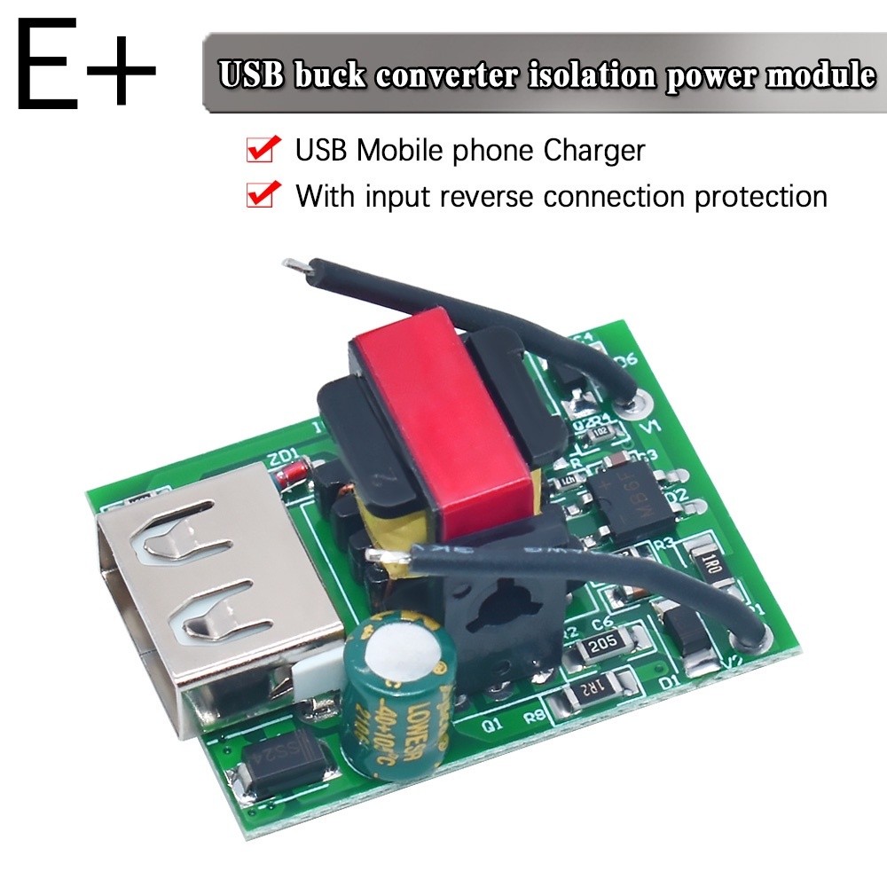 USB DC Step Down Module Isolated Power Supply Buck Converter Stabilizer ...