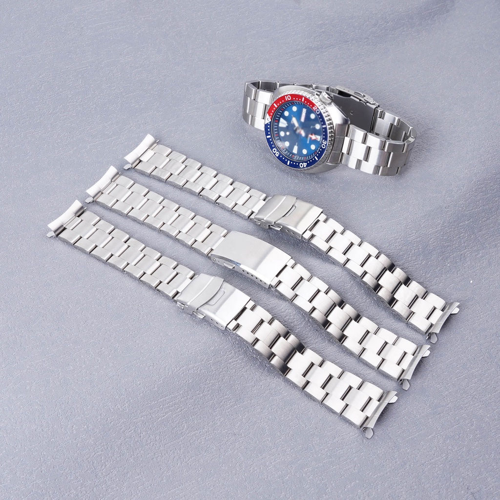 For Seiko Turtle Prospex PADI Hollow Curved Seiko King Turtle WatchBand ...