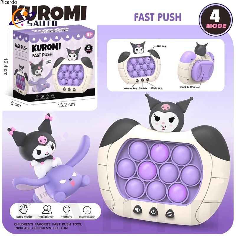 Fast Push Toy For Early Educationa Sanrio Kuromi Doraemon Pop It Game ...