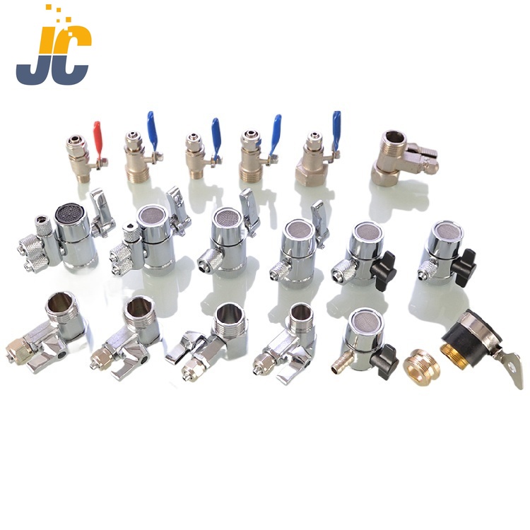 [XJC] Water Purifier Ball Valve Water Inlet Pipe Tee 2/3 Points 4 ...