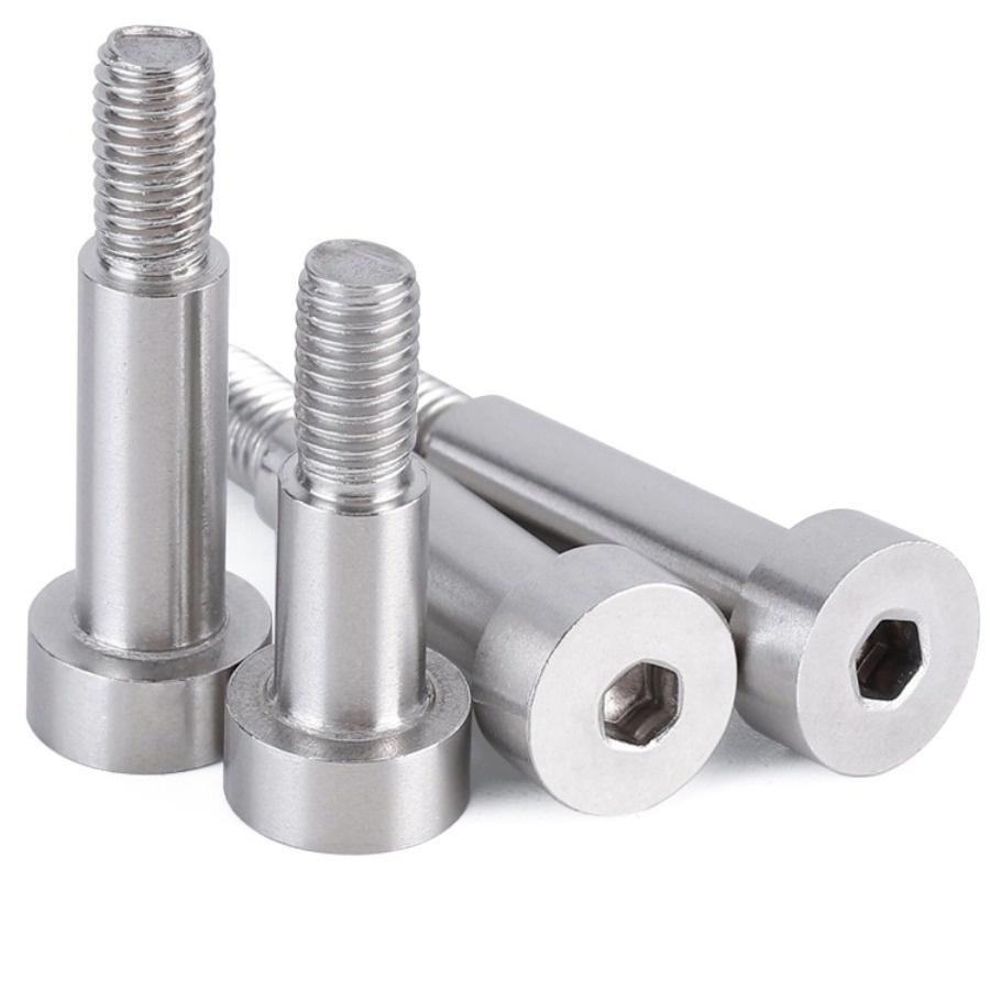 [KZS] 304 Stainless Steel Hexagon Socket Plug Screw Shaft Shoulder ...