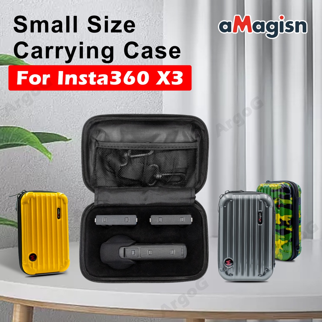 aMagisn Mini Storage Case for Insta360 X3 Removable Inner Tray ...