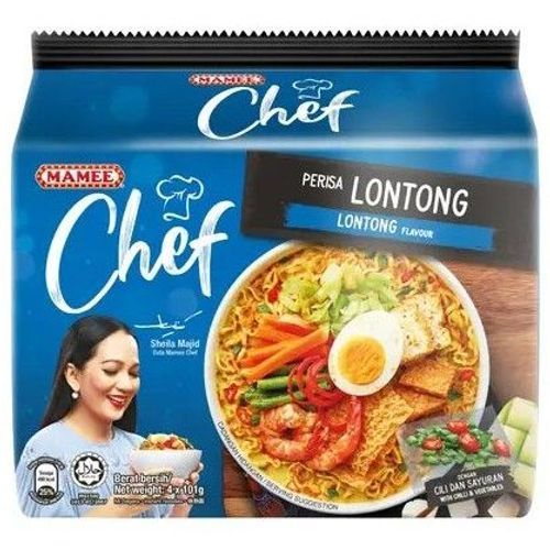 Mamee Chef Lontong Flavour Instant Noodles 4 x 101g | Shopee Singapore