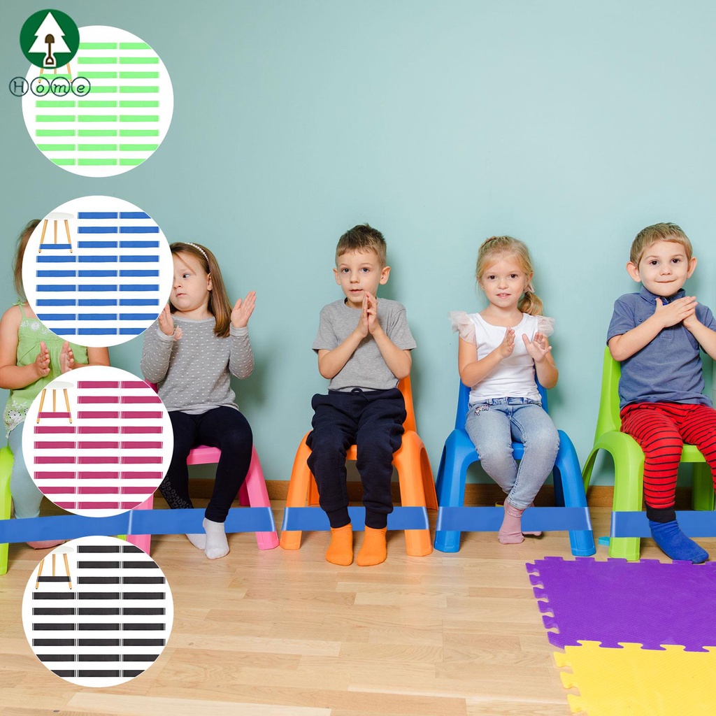 24Pcs Chair Bands for Kids Flexible Classroom Chair Bands Bounce Chair ...