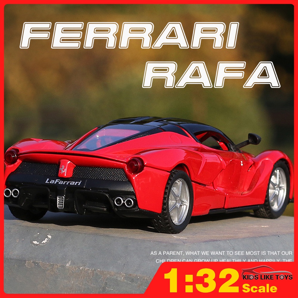 KLT 1:32 Ferrari Laferrari diecast model car toy cars for boys toys car ...