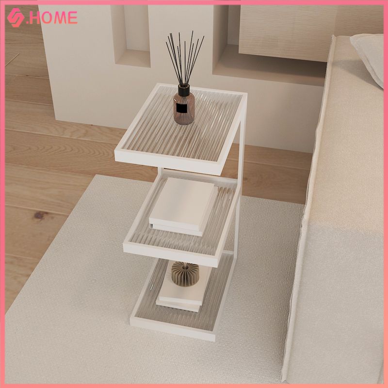 modern side cabinet, Sofa side table, luxurious square corner table ...
