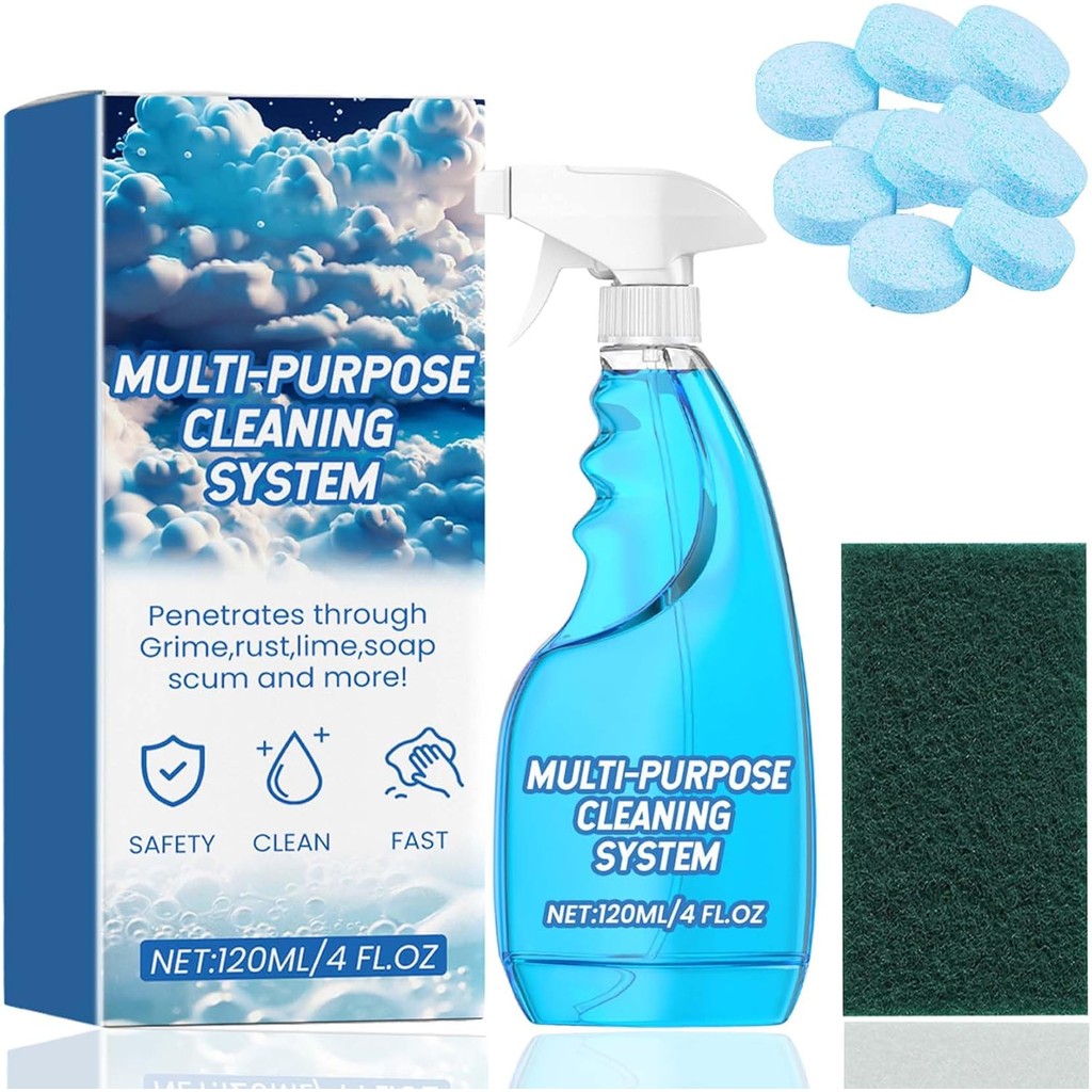 Splash Spray Tablets & Spray Bottle Oven Cleaner, Splash Foam Spray All ...