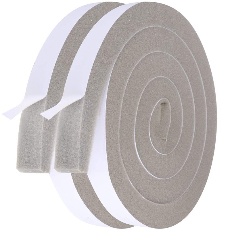 2M PU Sponge Foam Seal Strip Tape Adhesive Anti Collision Soundproof ...