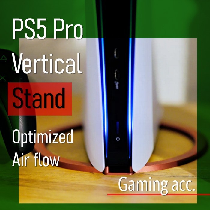 PS5 PRO Base Vertical Stand Playstation Dock Bracket Mount Holder ...