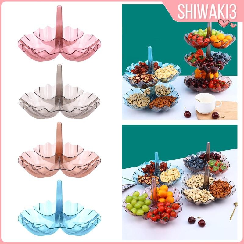 [Shiwaki3] Tier Dessert Stand Fruit Plate, Cakes Desserts Fruits ...