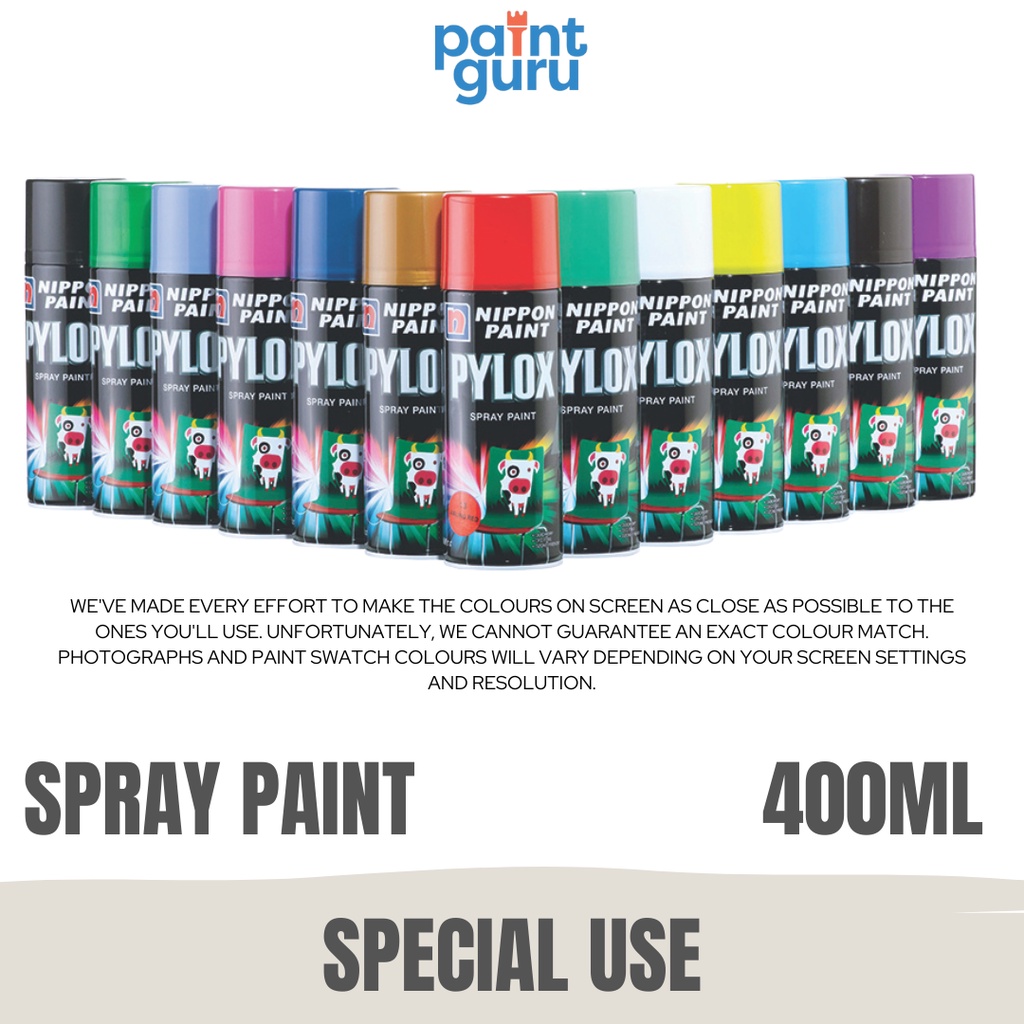 Nippon Pylox Spray Special Uses Paint Can 400cc Quick Dry [Heat ...