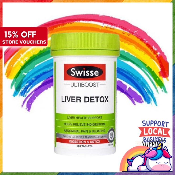 [Crazy Sale] Swisse Liver Detox 200 / 120 Tablets | Men's Multivitamin ...
