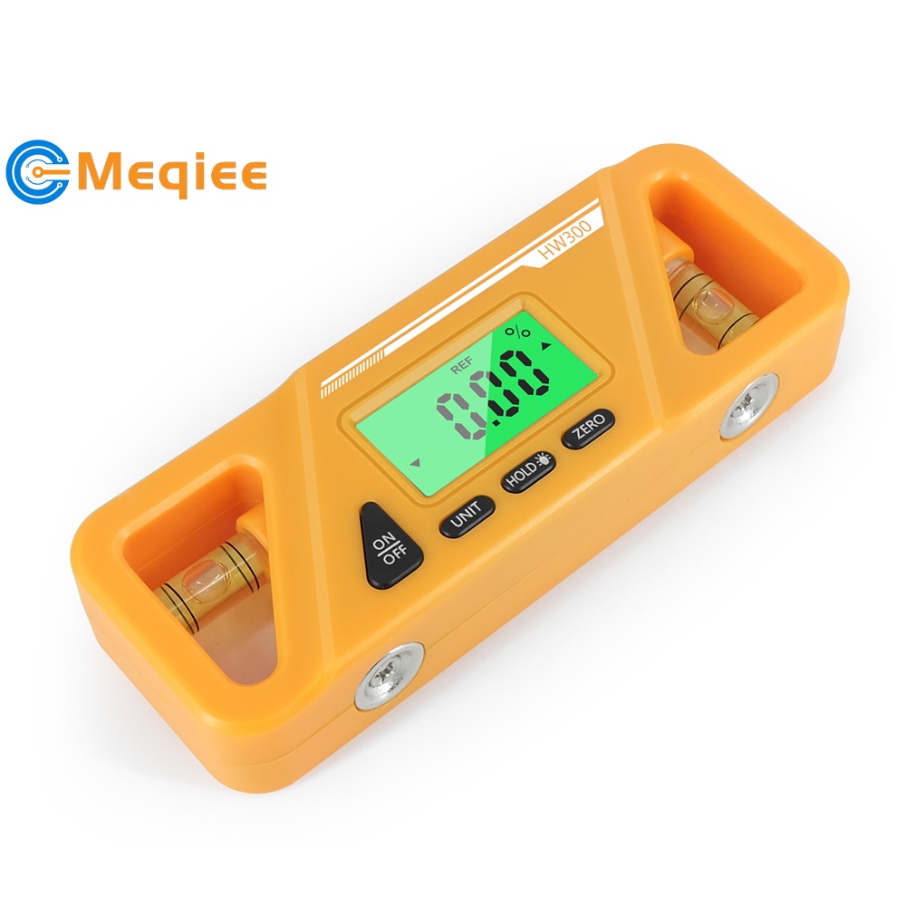 Hw-300 90 Degree Ruler Digital Display Inclinometer Level Meter ...