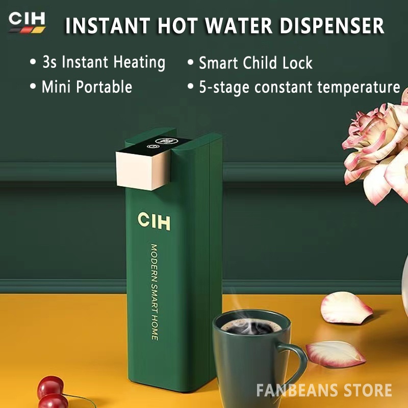 【CIH】Instant Water Dispenser Instant Hot Retro Home Office Desktop ...