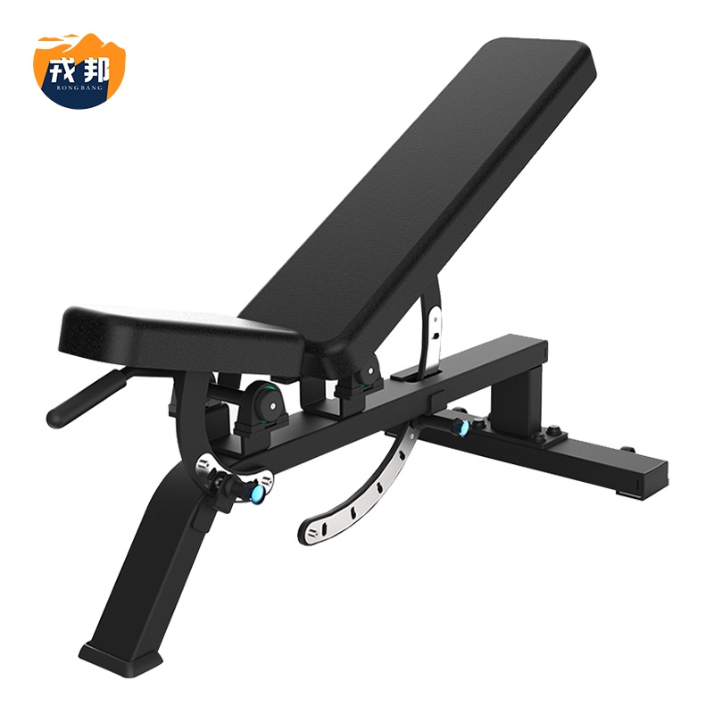 联系领券10%】 gifts/H-J Rong Bang Adjustable Dumbbell Stool Bench Push Flat ...