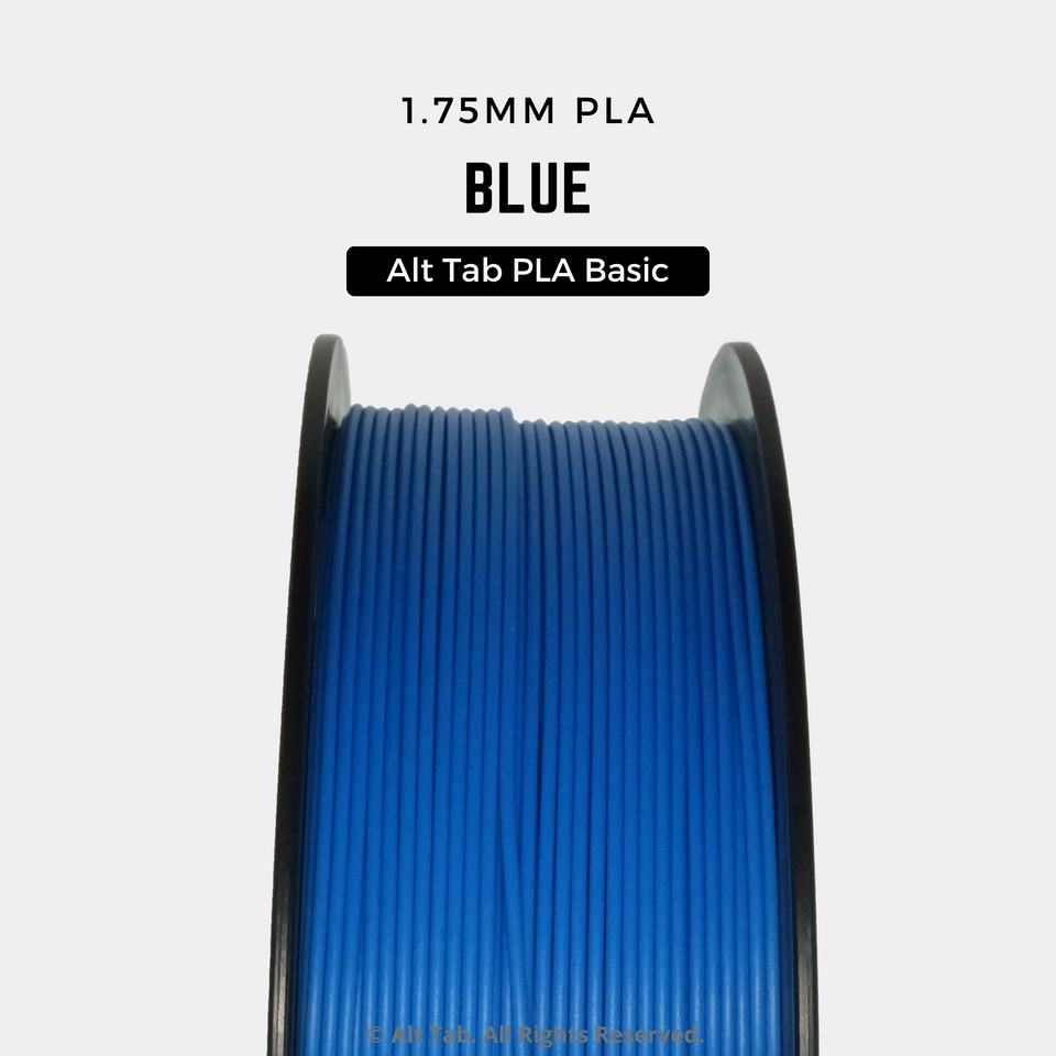 (Local Stock) Basic Blue PLA Filament 1.75mm 1kg for 3D Printer ...