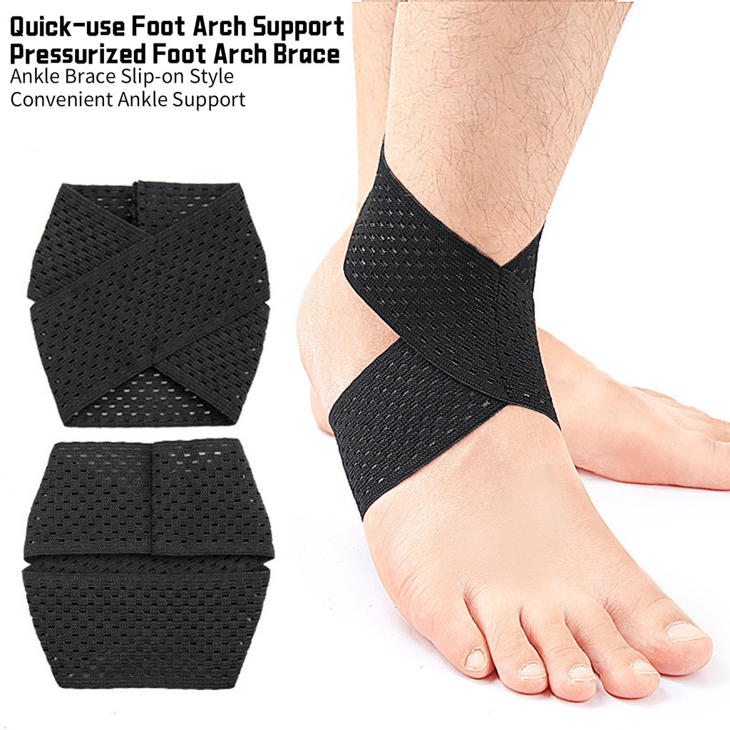 shopeevip-Ankle Brace for Sprained Ankle Adjustable Arch Support ...