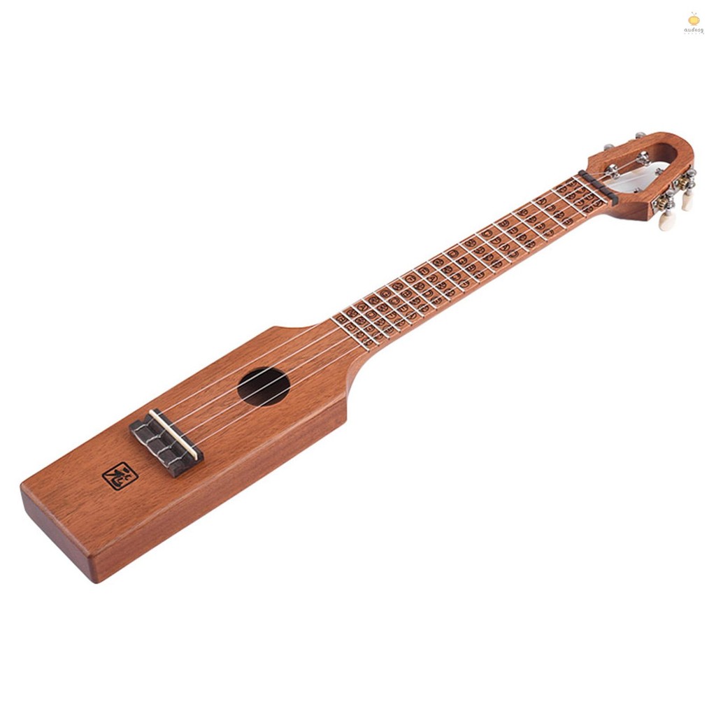 23" Acoustic Concert Ukulele Ukelele Uke Mahogany Wood Portable Compact ...