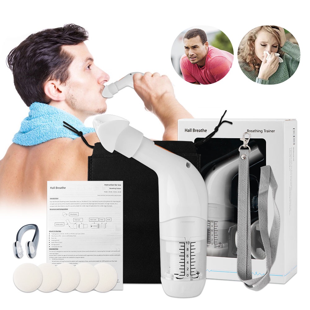 Mucus Removal Device Lung Expander Breathing Exercise Expectorator ...