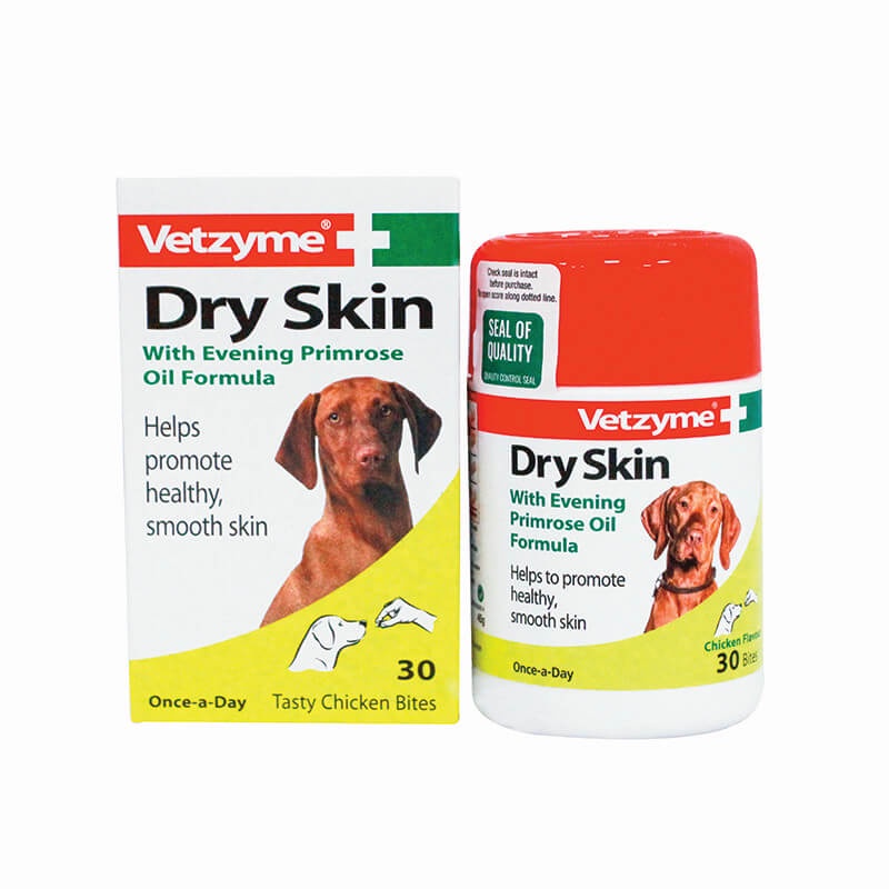Vetzyme Dry Skin Tablets (30pcs) | Shopee Singapore