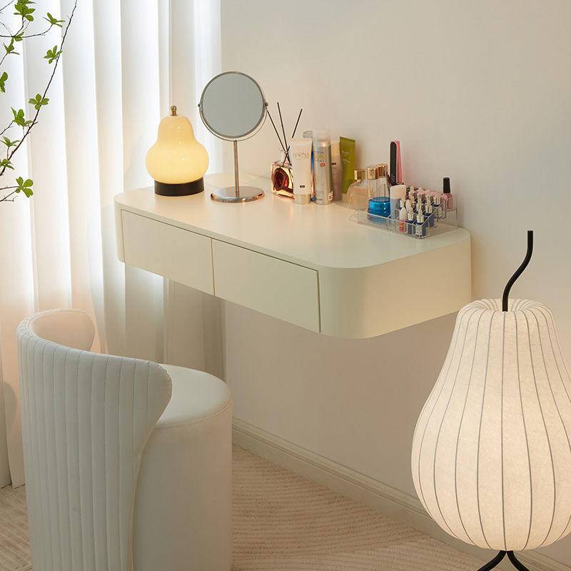 Suspended dressing table, modern and minimalist, suspended bedroom ...