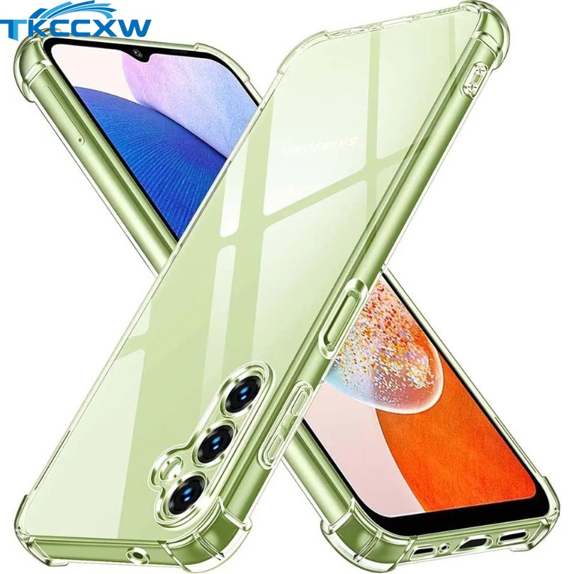 For Samsung Galaxy A15 A05 A05S Phone Case Luxury Shockproof Silicone Transparent Protection ...
