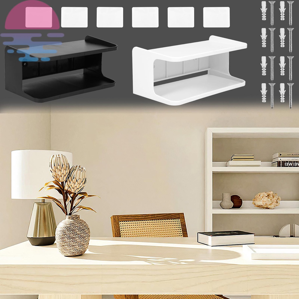 Bedside Shelf Organizer Wall Mounted Bedside Storage Tray Double Layer Storage Caddy Holder SHOPSBC0731 Shopee Singapore
