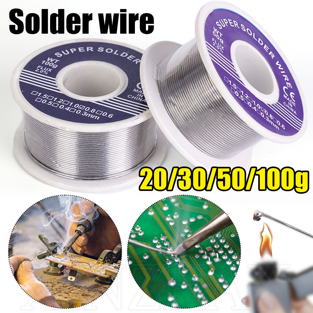 20/30/50/100g Copper Aluminum Iron Metal Cored Welding Wires ...