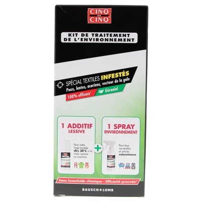 Cinq sur Cinq Natura Anti-Lice and Nits Environment Treatment Kit ...