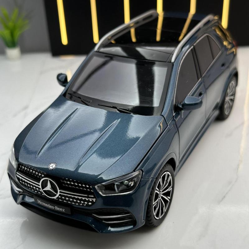 Mercedes model car 1:24 benz model Mercedes GLE350 dirt bike model ...