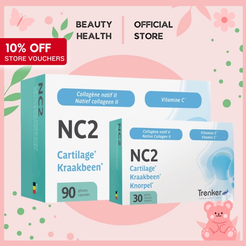 NC2 Capsules 30/90 Caps Native type II Undenatured Collagen & Vitamin C ...